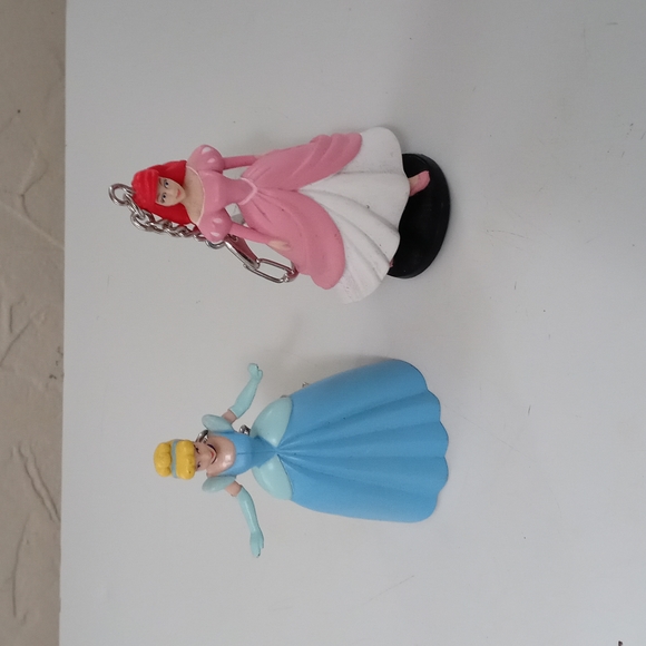 Disney | Other | Set Of 2 4 Disney Princess Bag Clips Ariel And ...